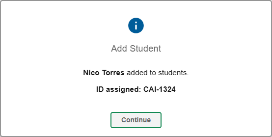 Add Students with Temporary IDs