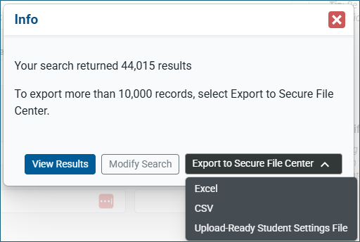 Search for Records